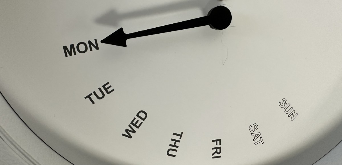 Making the analog wall calendar for my office. | Gadgets for my MX-5 ...